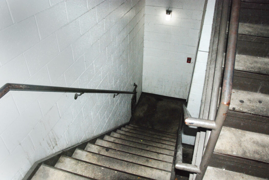 Wood County Commission agrees to secure Towne Square stairwell | News ...